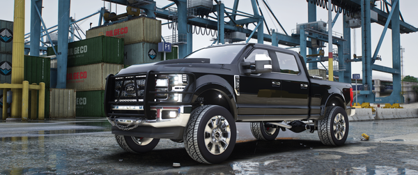 Ford F350 Super Duty Stock Platinum – Fivem Dealership