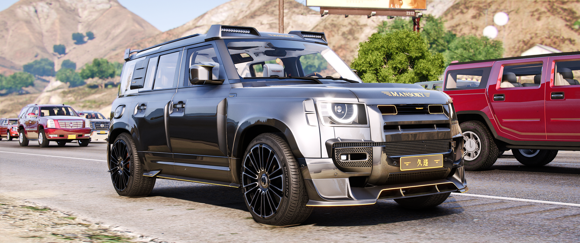 Mansory Land Rover Defender – Fivem Dealership