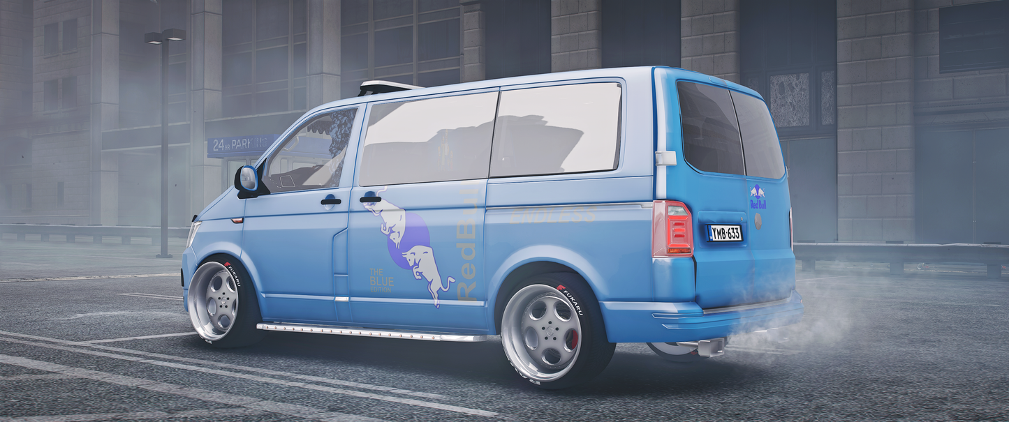 (Debadged) Volkswagen Transporter T6 Tuned Van – Fivem Dealership