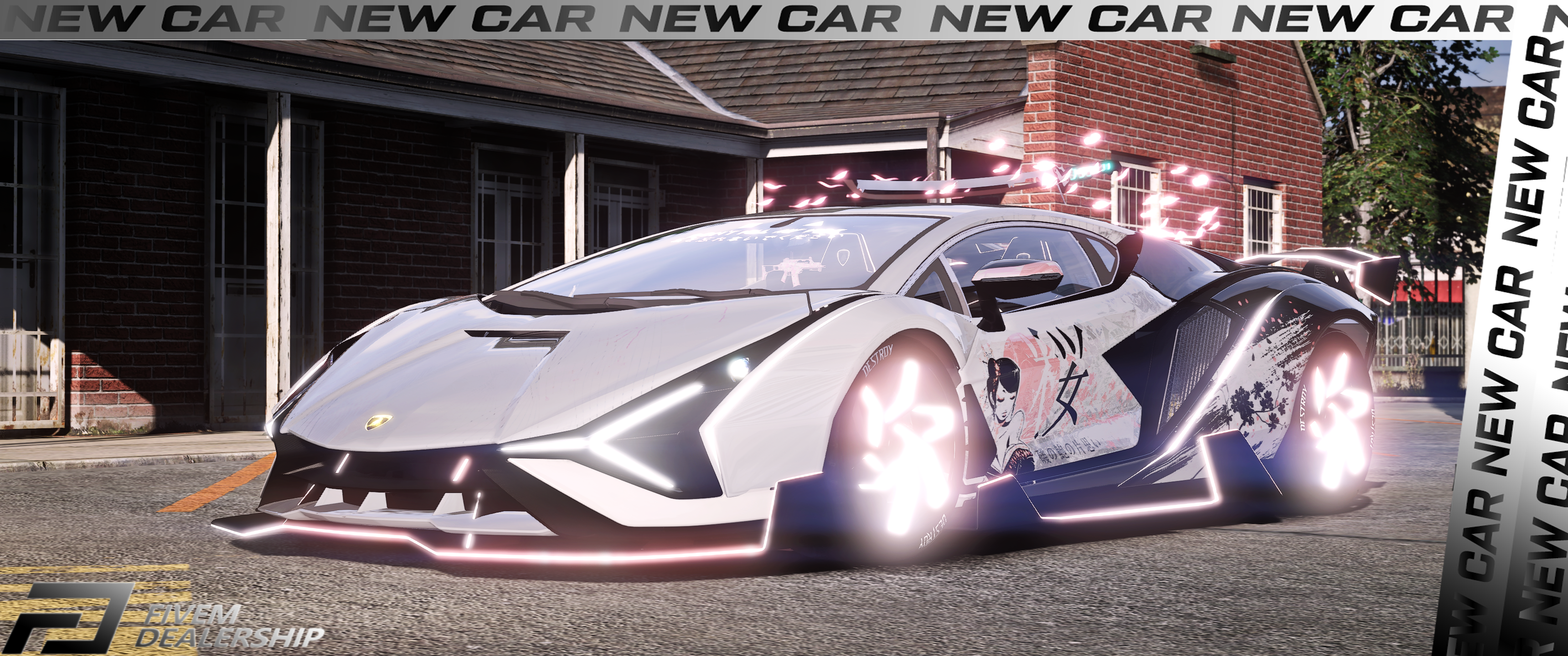 Lamborghini Sian Katana [Dinamic Lights] – Fivem Dealership