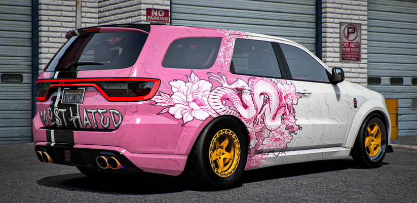 (Debadged) Street Widebody Dodge Durango – Fivem Dealership