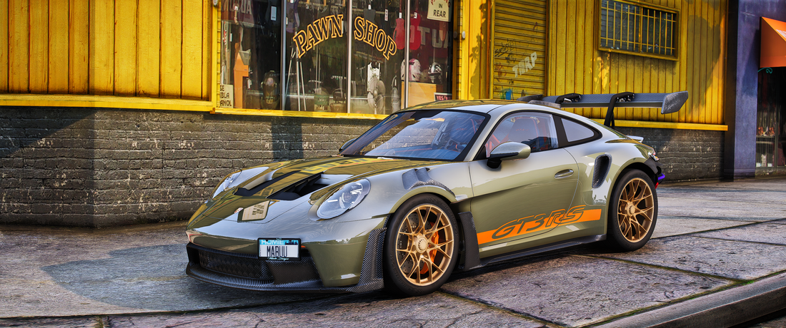 Porsche 992 GT3 RS Quad Turbo – Fivem Dealership