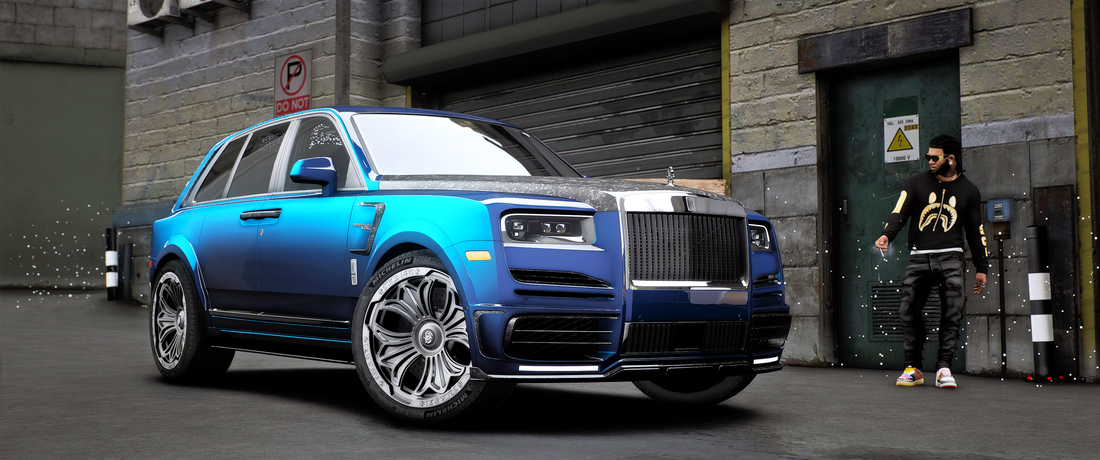 Rolls-Royce Cullinan Chrome Hearts Drake – Fivem Dealership