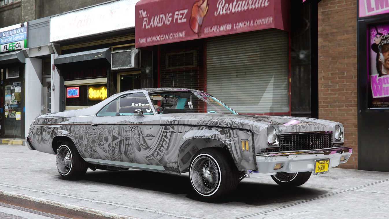 Chevy El Camino Lowrider – Fivem Dealership