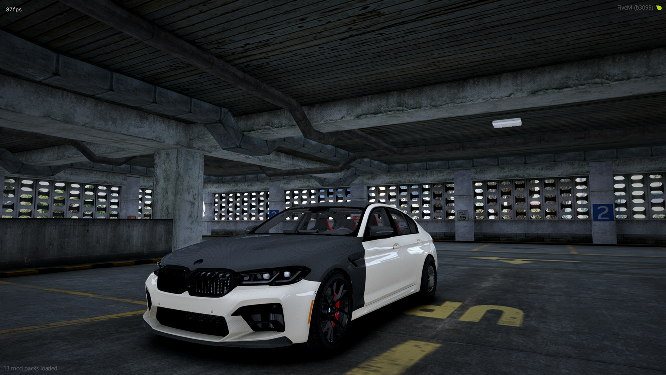 Debadged 2021 BMW M5 CS Drag FiveM Mod – Fivem Dealership