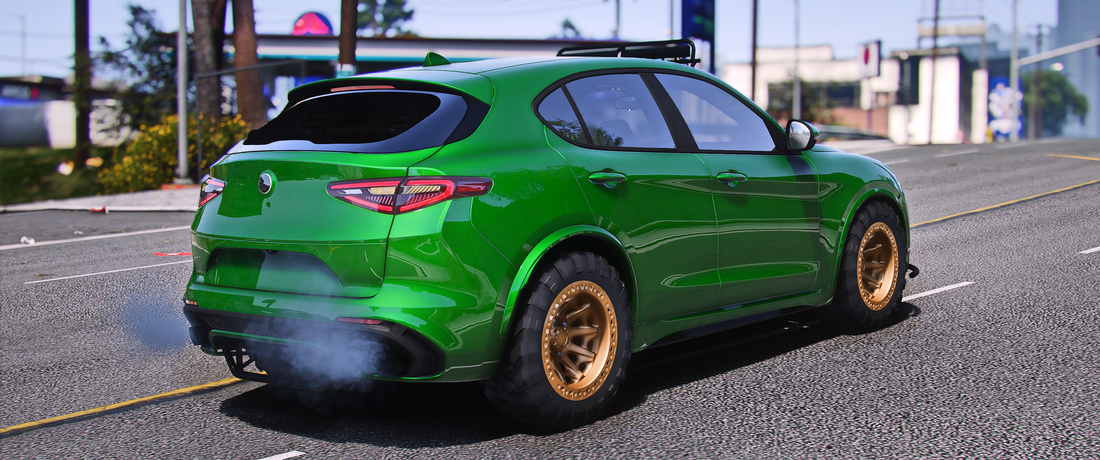 Debadged Alfa Romeo Stelvio 4x4 FiveM Mod – Fivem Dealership