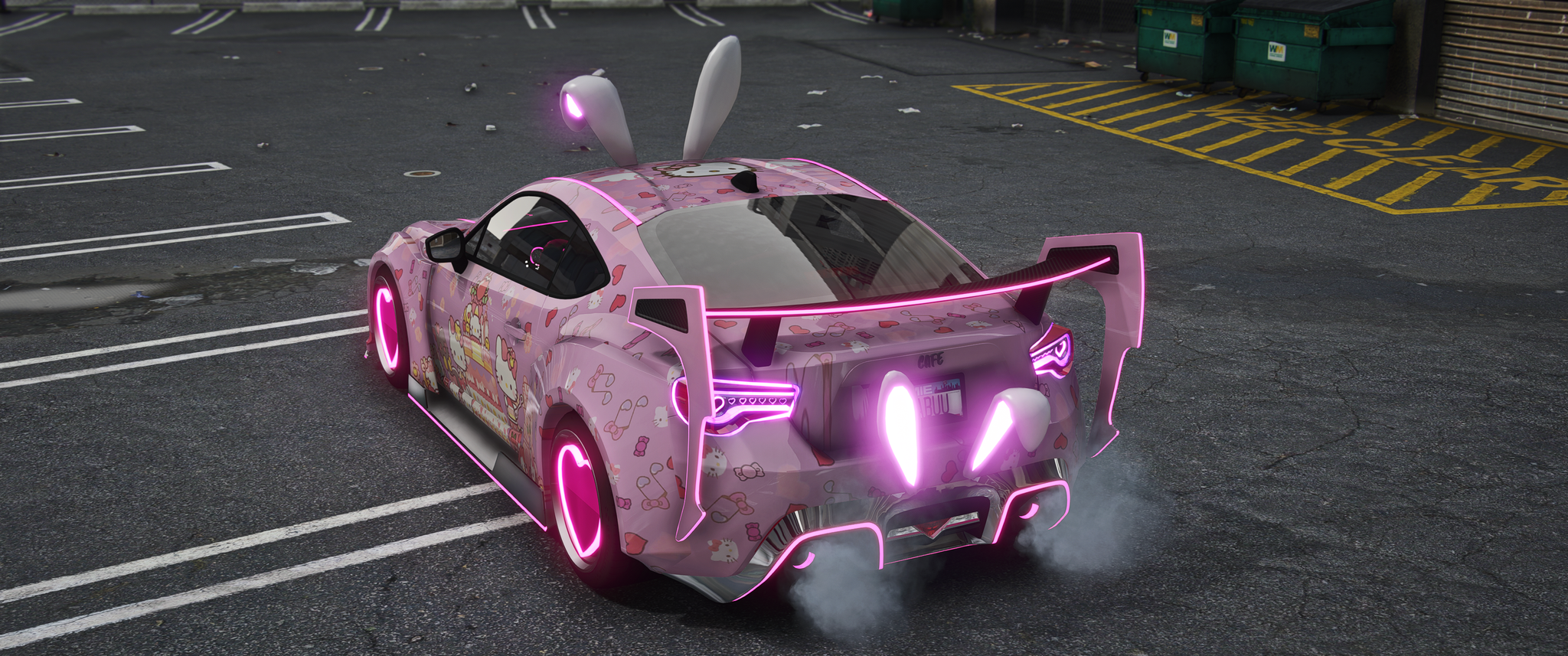 Debadged Cafe Hello Kitty Bunny for FiveM – Fivem Dealership