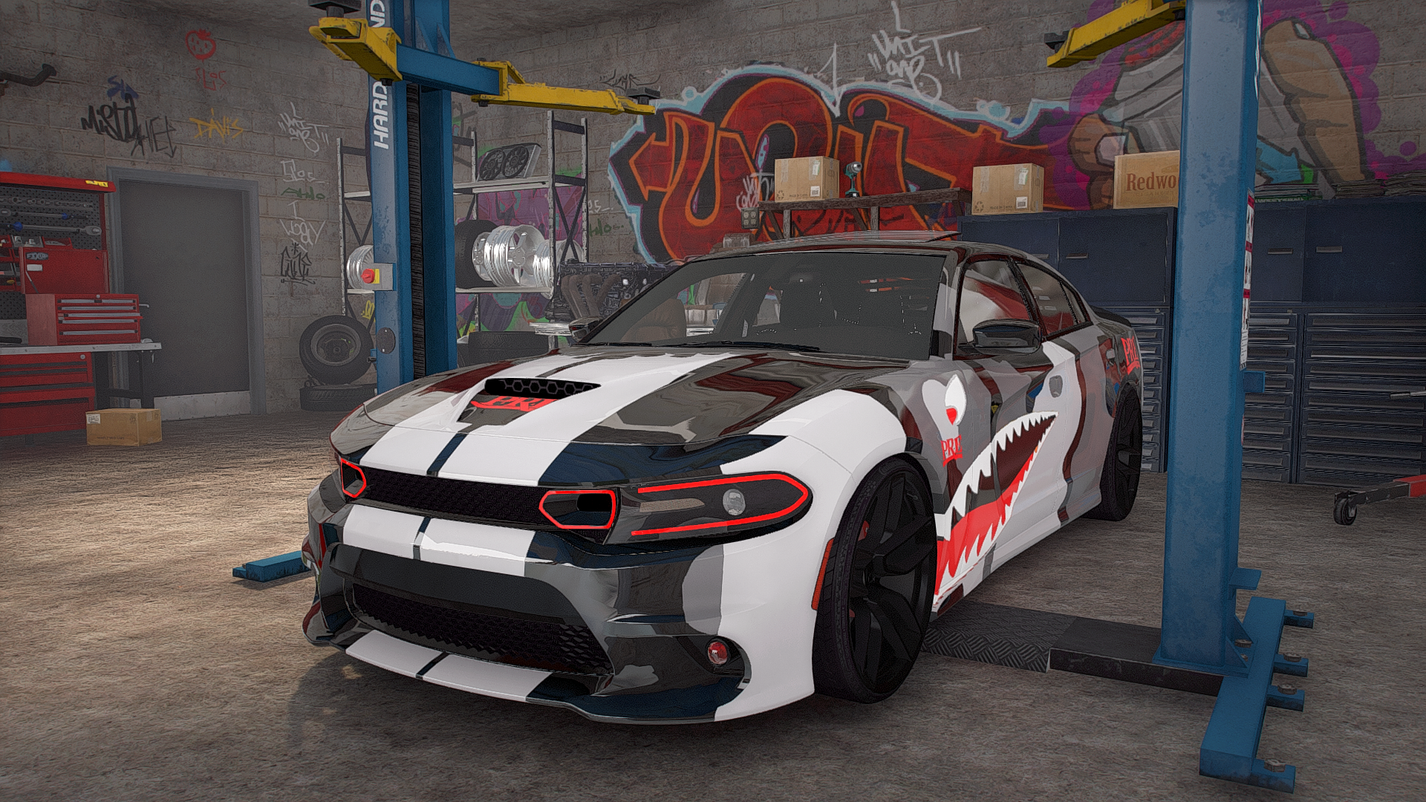 Custom Dodge Charger SRT Hellcat P.R.E – Fivem Dealership