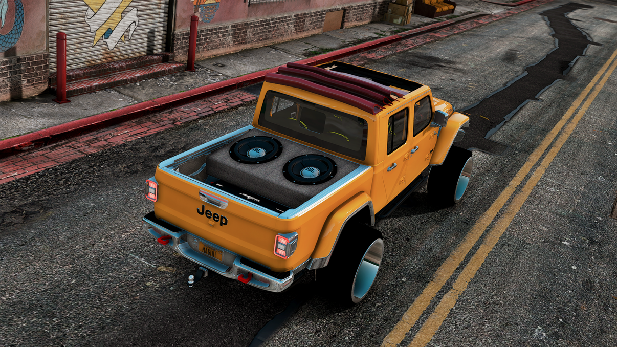 2023 Jeep Gladiator | Street Team – Fivem Dealership