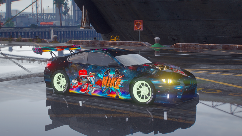 BMW M6 GT3 Nike Glowing Livery – Fivem Dealership