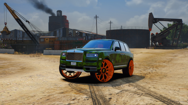 Young Dolph Camouflage Rolls Royce Cullinan – Fivem Dealership