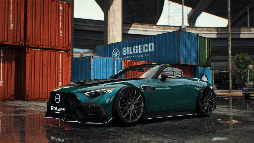Mercedes SL63 Mansory [Animated Roof] | DC Cars – Fivem Dealership