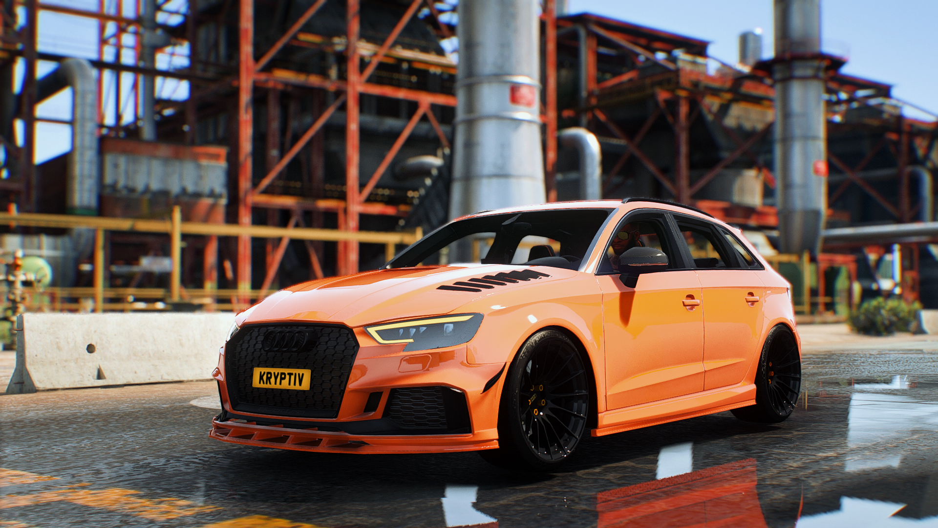 2018 Audi RS3 Kryptiv x Botxby [Animated Sunroof] – Fivem Dealership