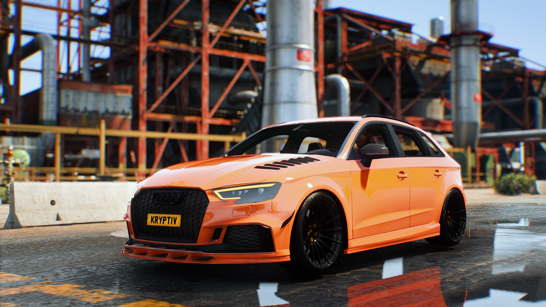 2018 Audi RS3 Kryptiv x Botxby [Animated Sunroof] – Fivem Dealership