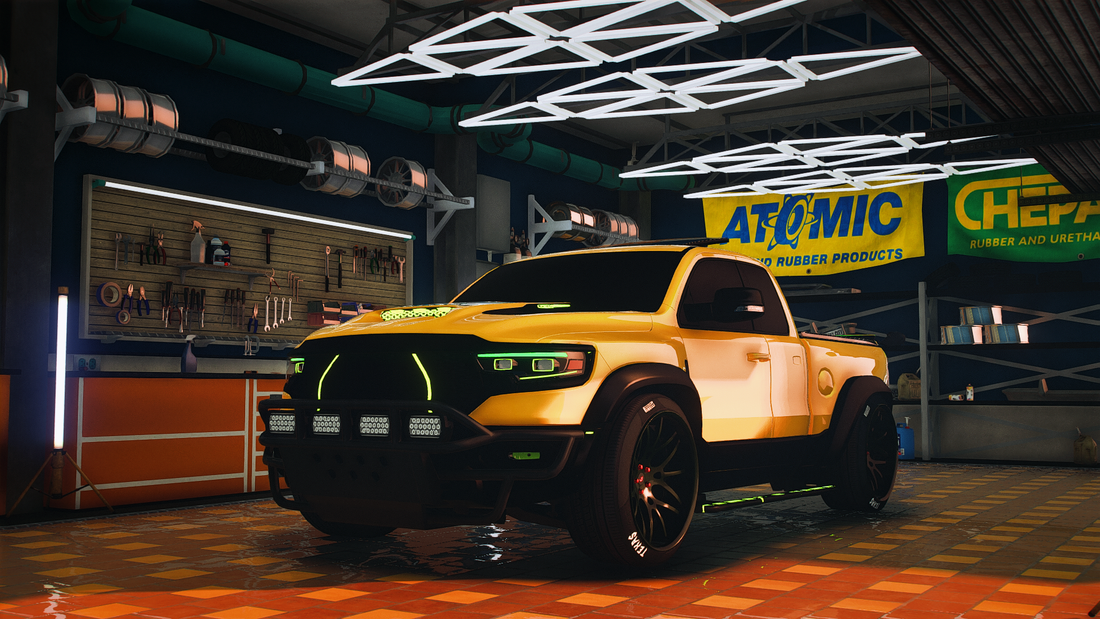 1500 Ram Ghoul 2 Door – Fivem Dealership