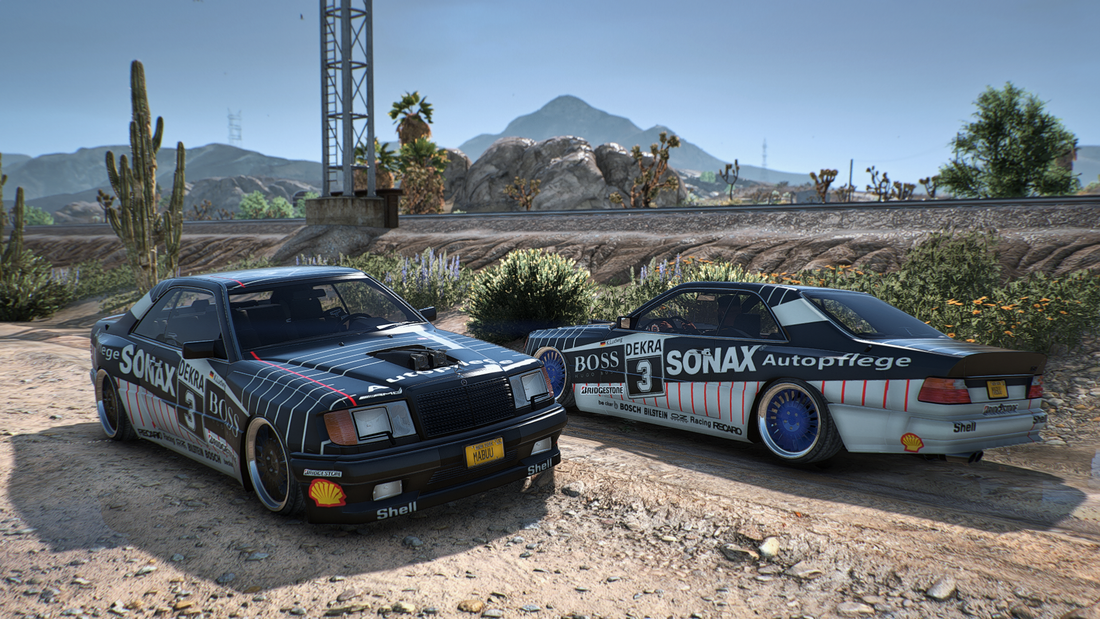 1987 Mercedes Benz AMG Hammer Pandem Mercani | MMT Garage – Fivem ...