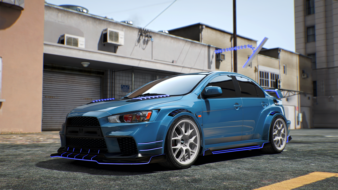 Mitsubishi Evo X RK Edition – Fivem Dealership