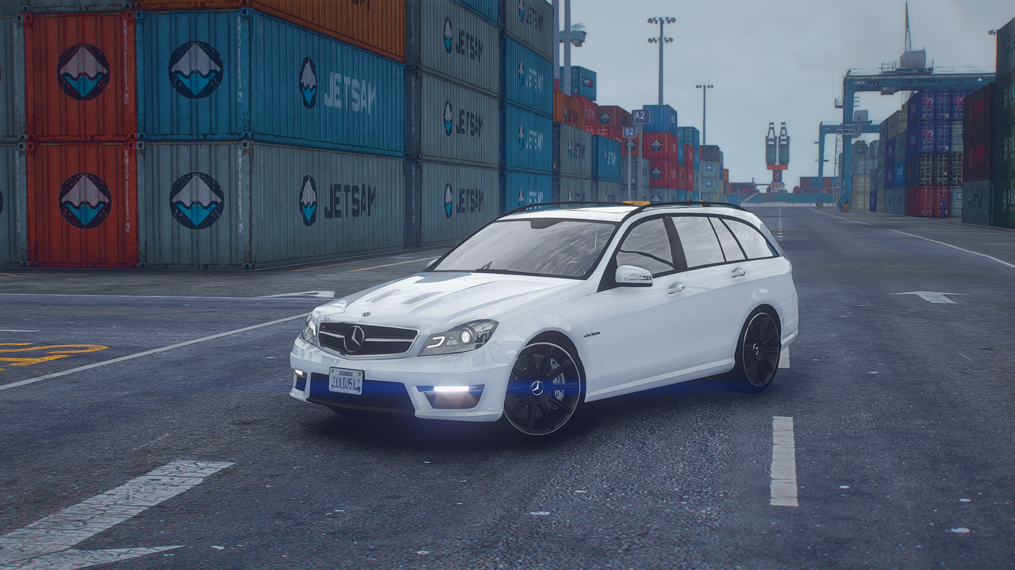 2013 Mercedes Benz AMG C63 Wagon W204 13' – Fivem Dealership