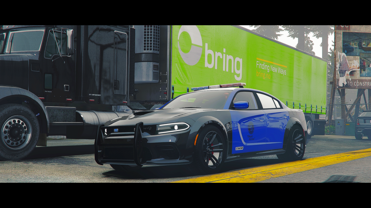 2021 Dodge Charger SRT Hellcar Redey LS Police – Fivem Dealership