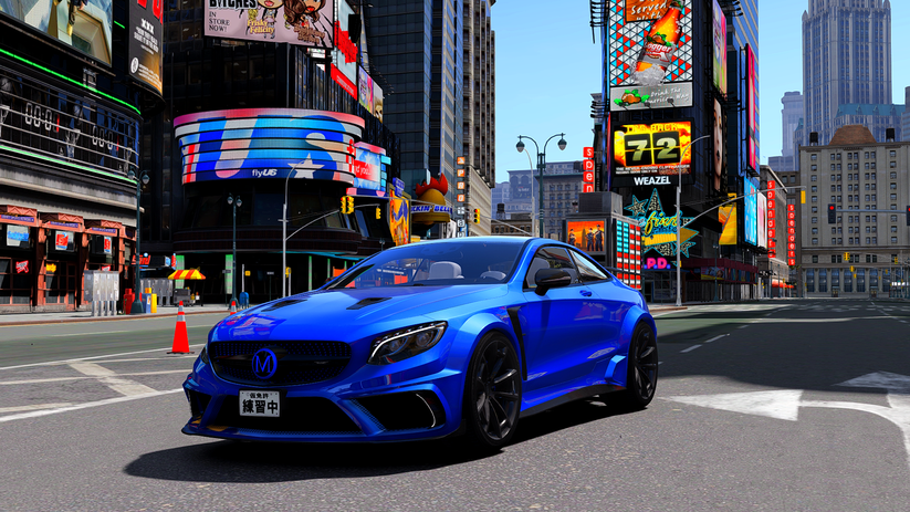 2019 Mercedes-AMG S63 Coupe Mansory Black Edition (C217) – Fivem Dealership