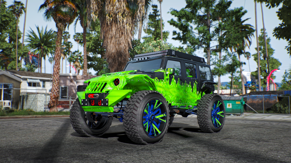 Fab Fours Jeep Wrangler on Forgaito Vlone – Fivem Dealership