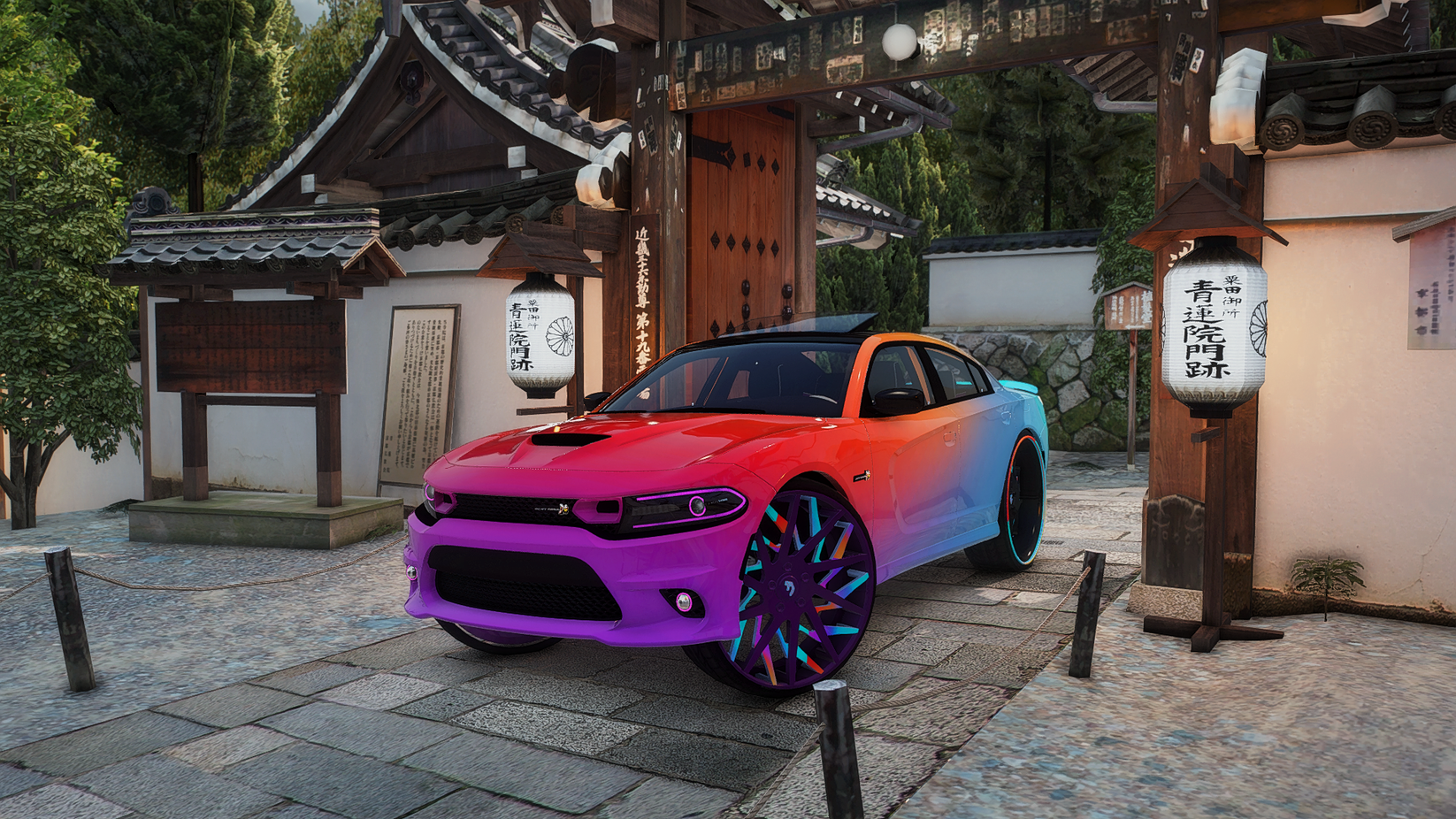 Dodge Charger Scatpack On Forgiatos – Fivem Dealership