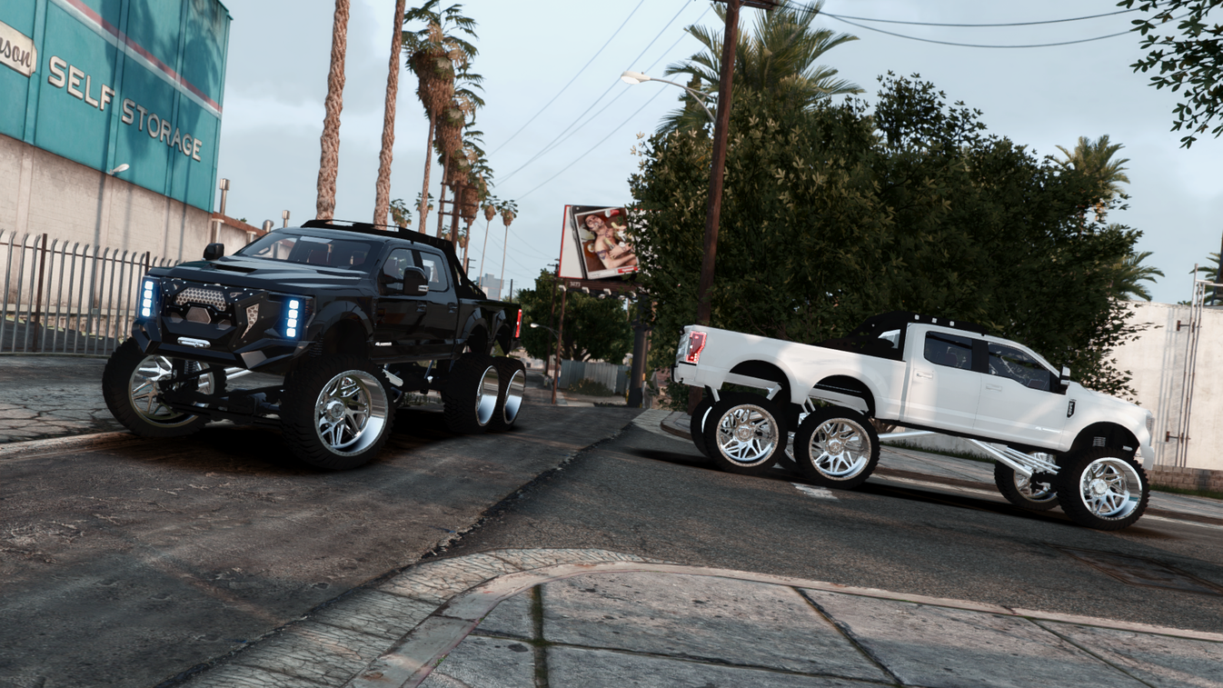 Custom 6x6 F-350 – Fivem Dealership