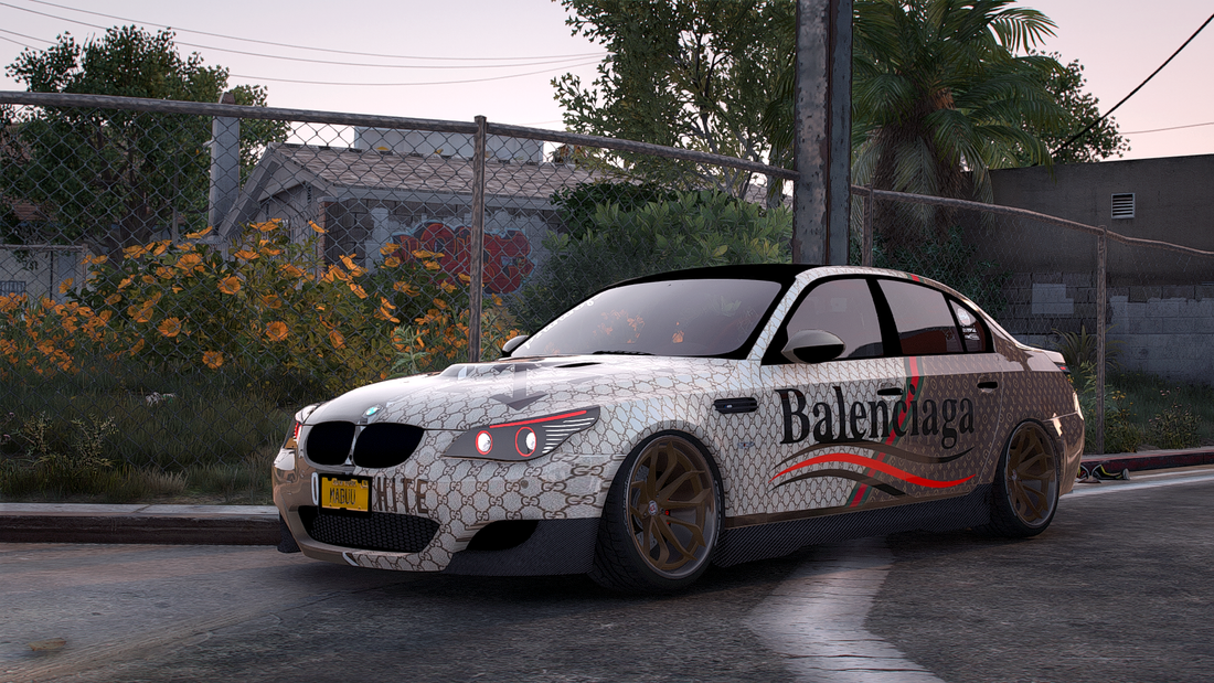 BMW E60 Balenciaga X Gucci – Fivem Dealership
