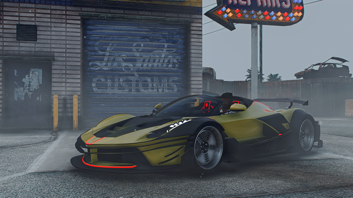 Ferrari LaFerrari Widebody Custom – Fivem Dealership