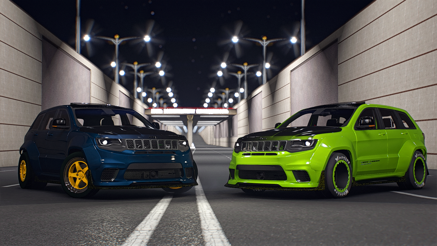 Jeep Trackhawk Drag Redkey – Fivem Dealership
