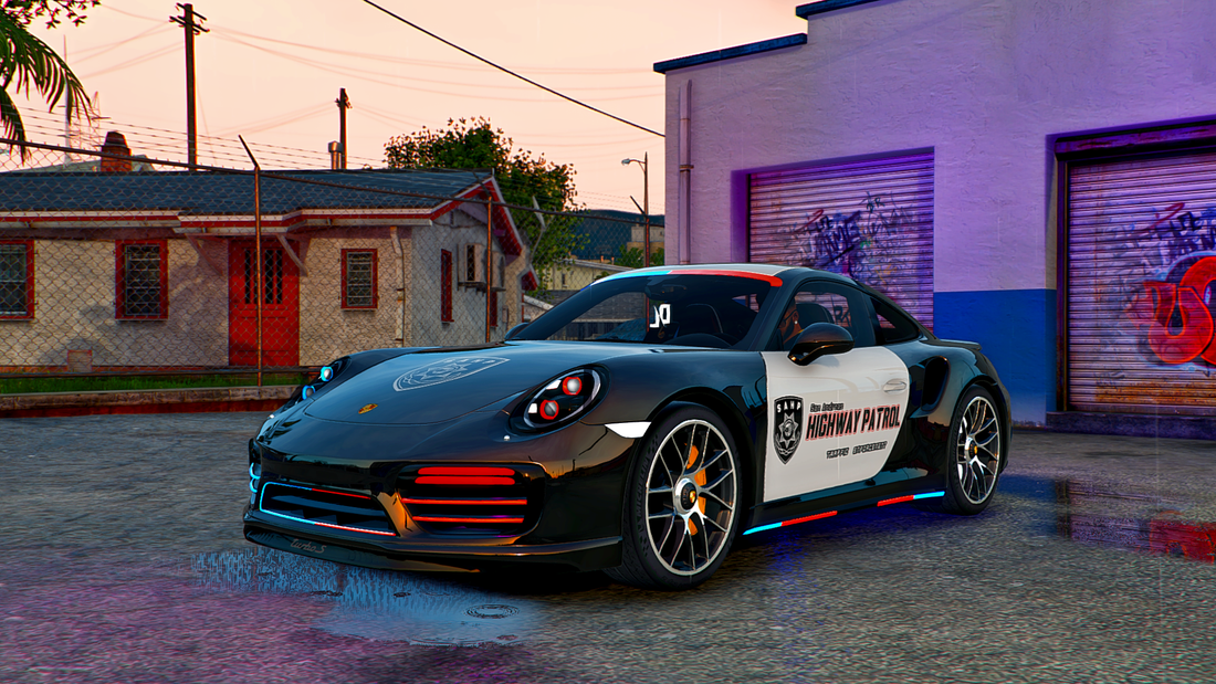 Porsche 911 Police – Fivem Dealership