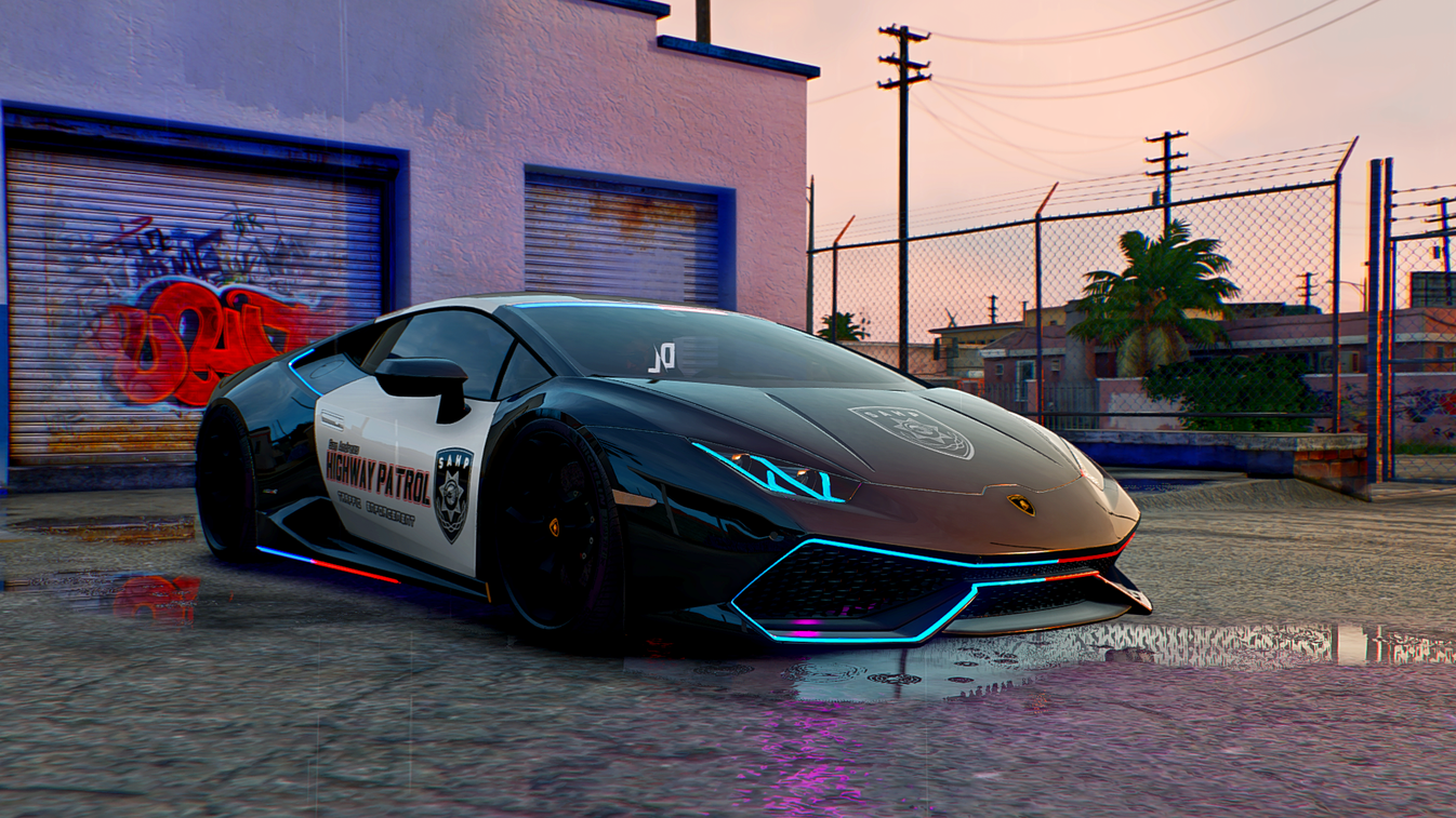 Lamborghini Huracan Police – Fivem Dealership