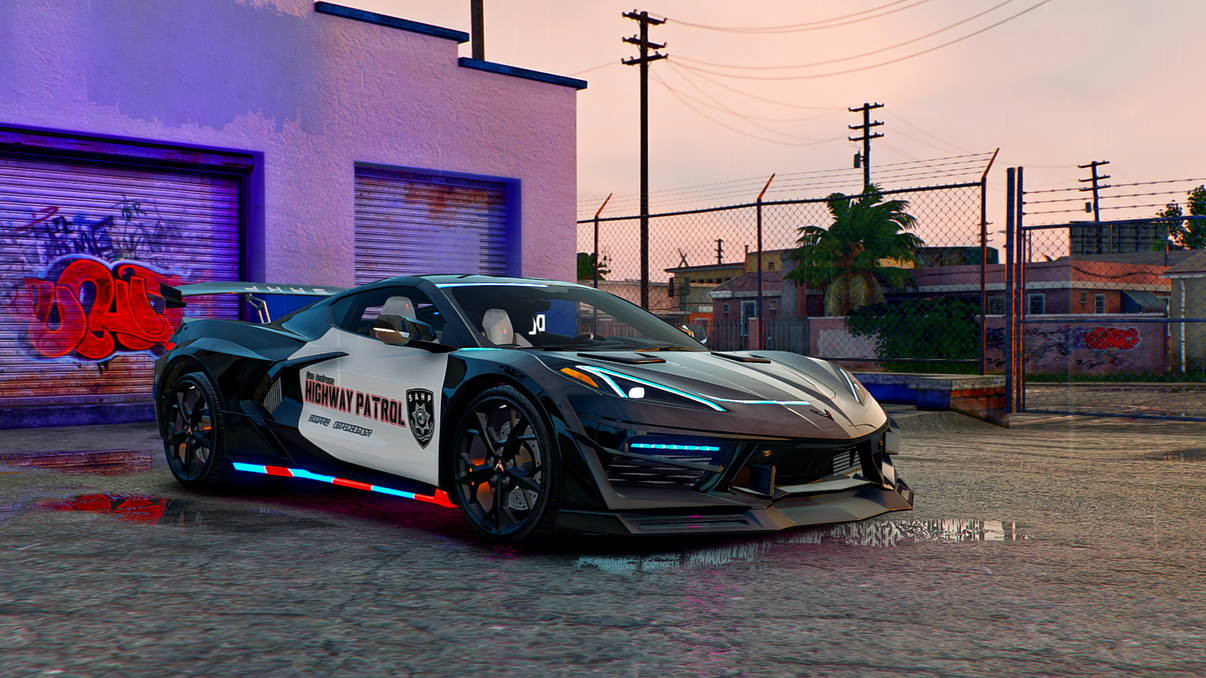 Chevrolet Converter C8 Police – Fivem Dealership