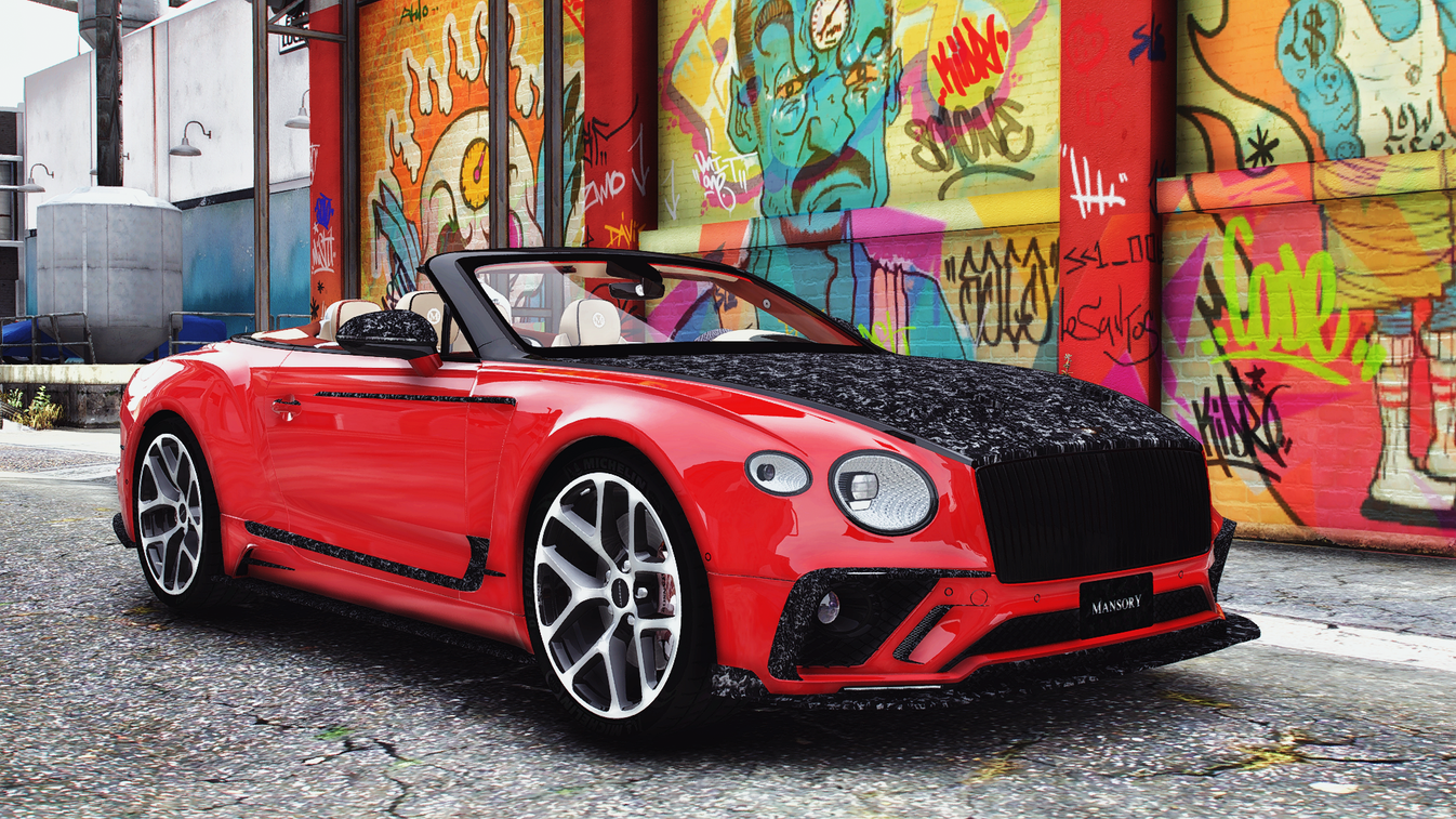 Bentley Continental GT V8 Cabriolet Mansory – Fivem Dealership