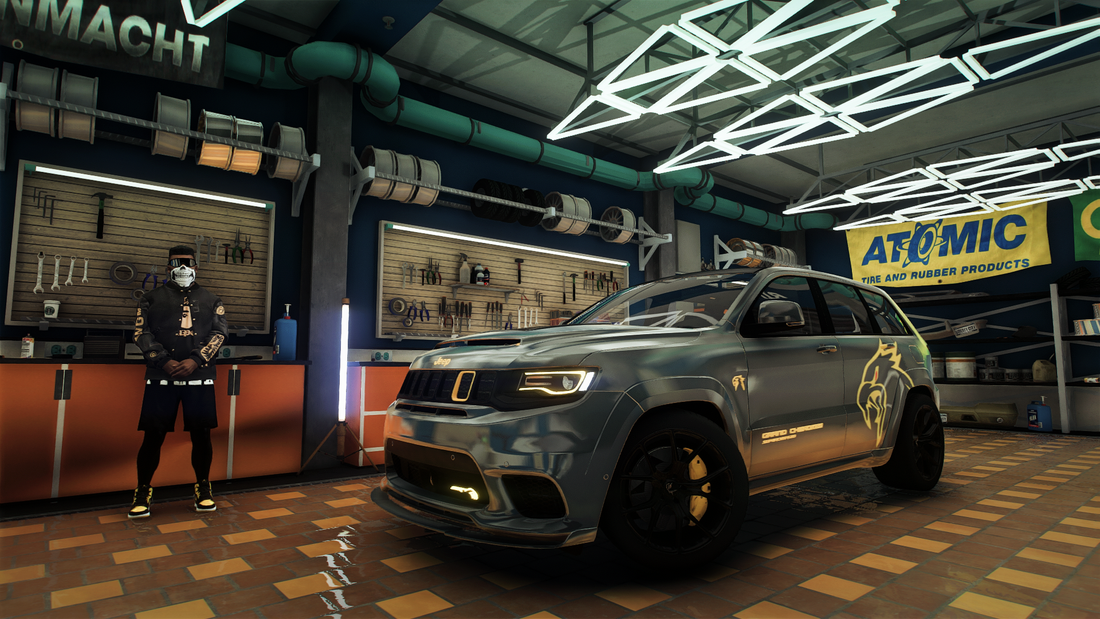 Jeep Grand Cherokee Trackhawk Widebody – Fivem Dealership