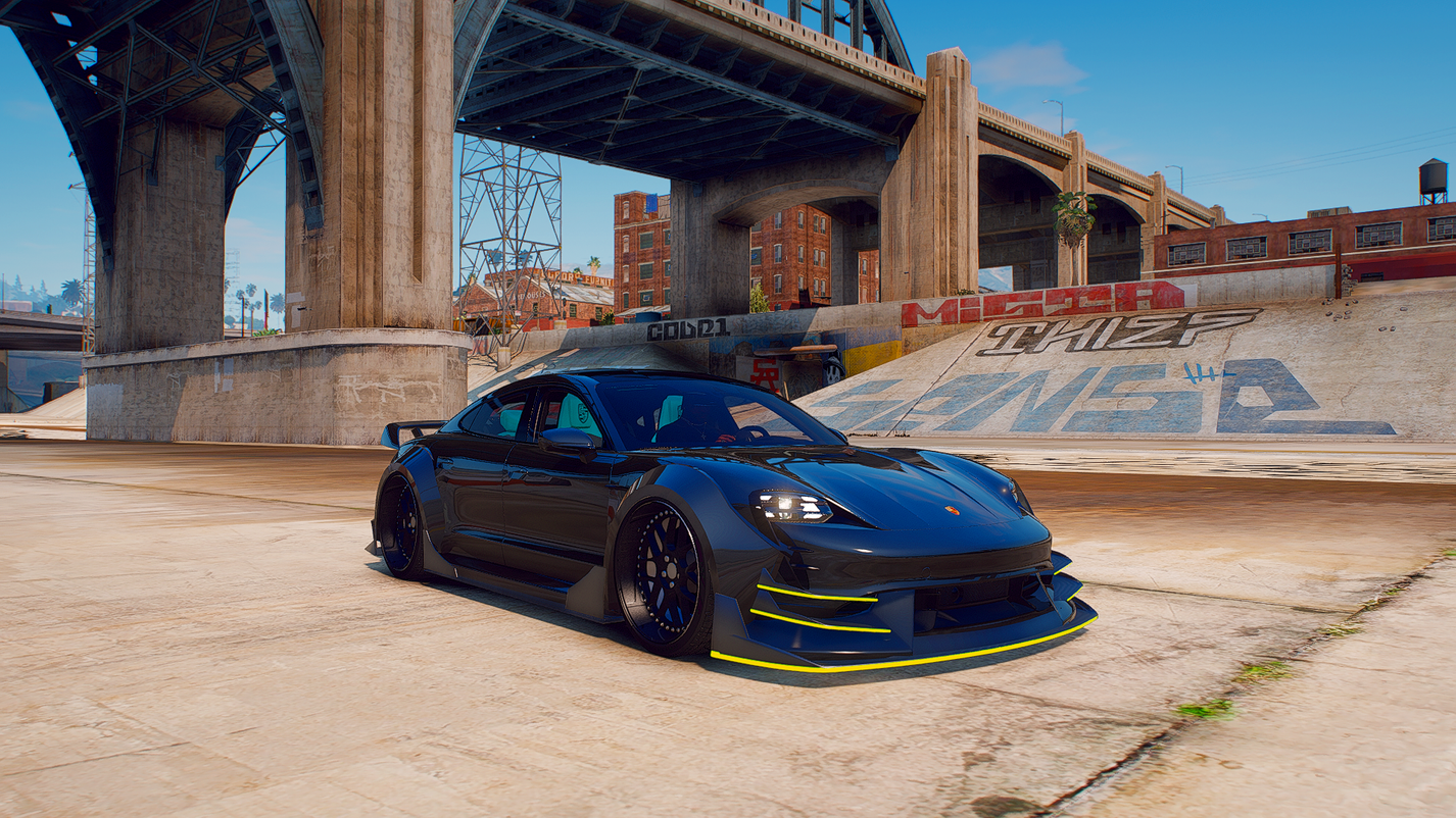 Porsche Taycan Widebody – Fivem Dealership
