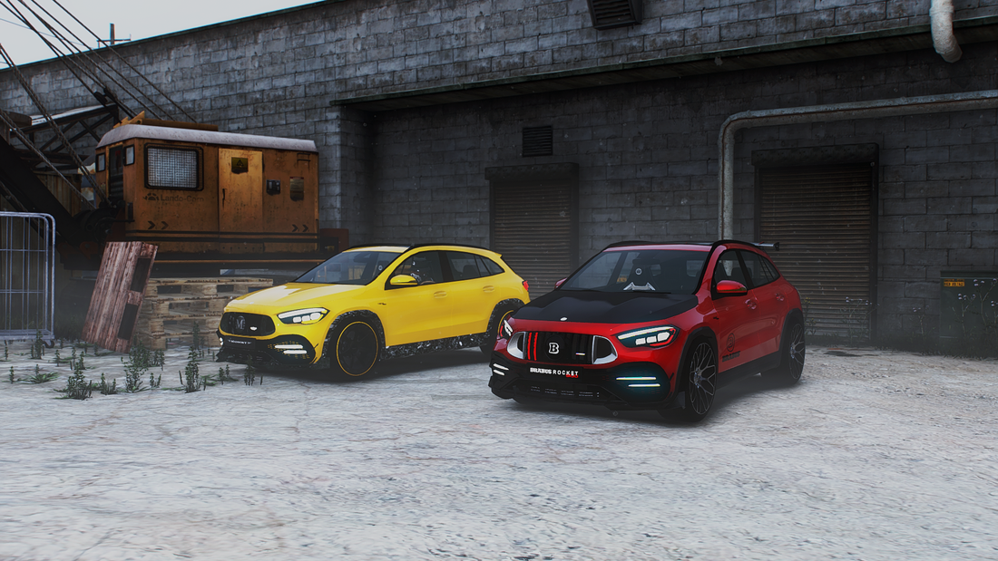Mercedes AMG GLA35 Manhart Brabus Tunings – Fivem Dealership