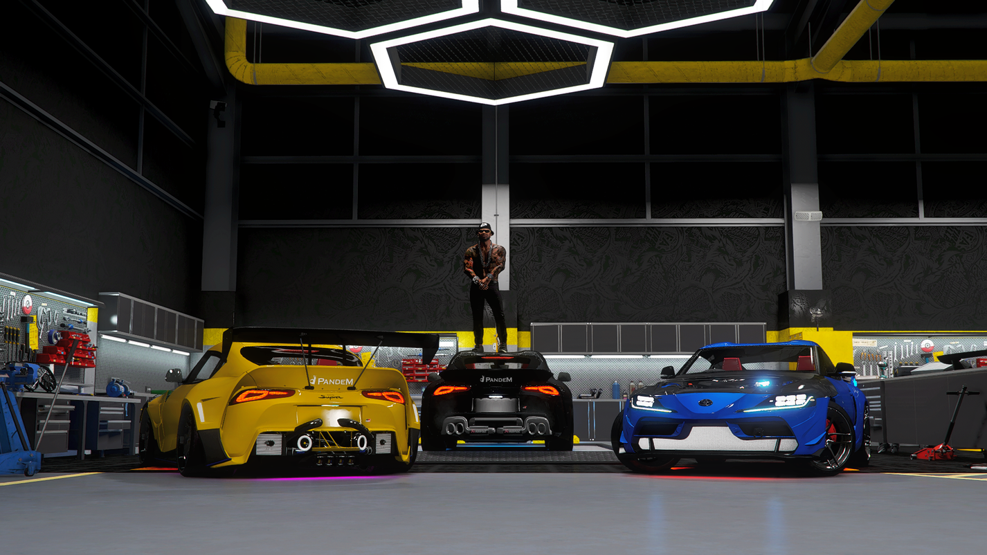 Toyota Supra Mk5 With 73 Tuning Parts – Fivem Dealership