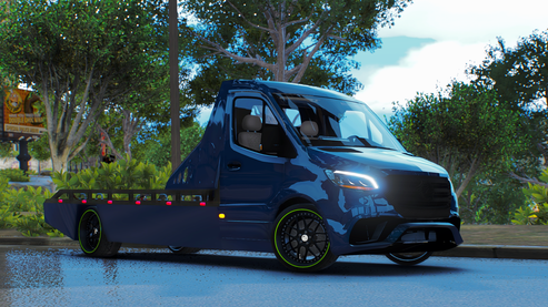 Mercedes Flatbed – Fivem Dealership