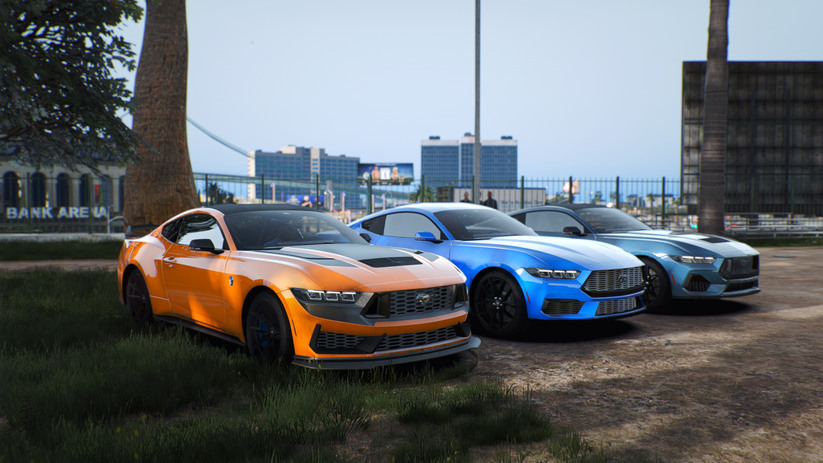 Ford Mustang 2024 (S650) Bundle Pack – Fivem Dealership