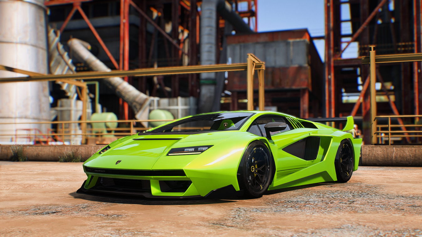 2023 Lamborghini Countach Liberty Walk Silhouette – Fivem Dealership
