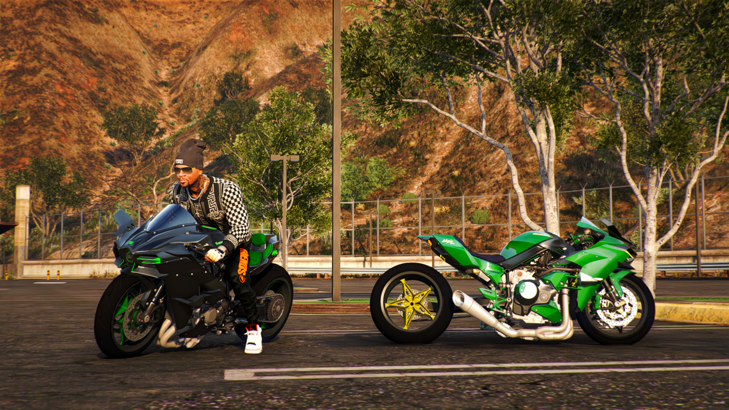 KAWASAKI NINJA H2R Slammed – Fivem Dealership