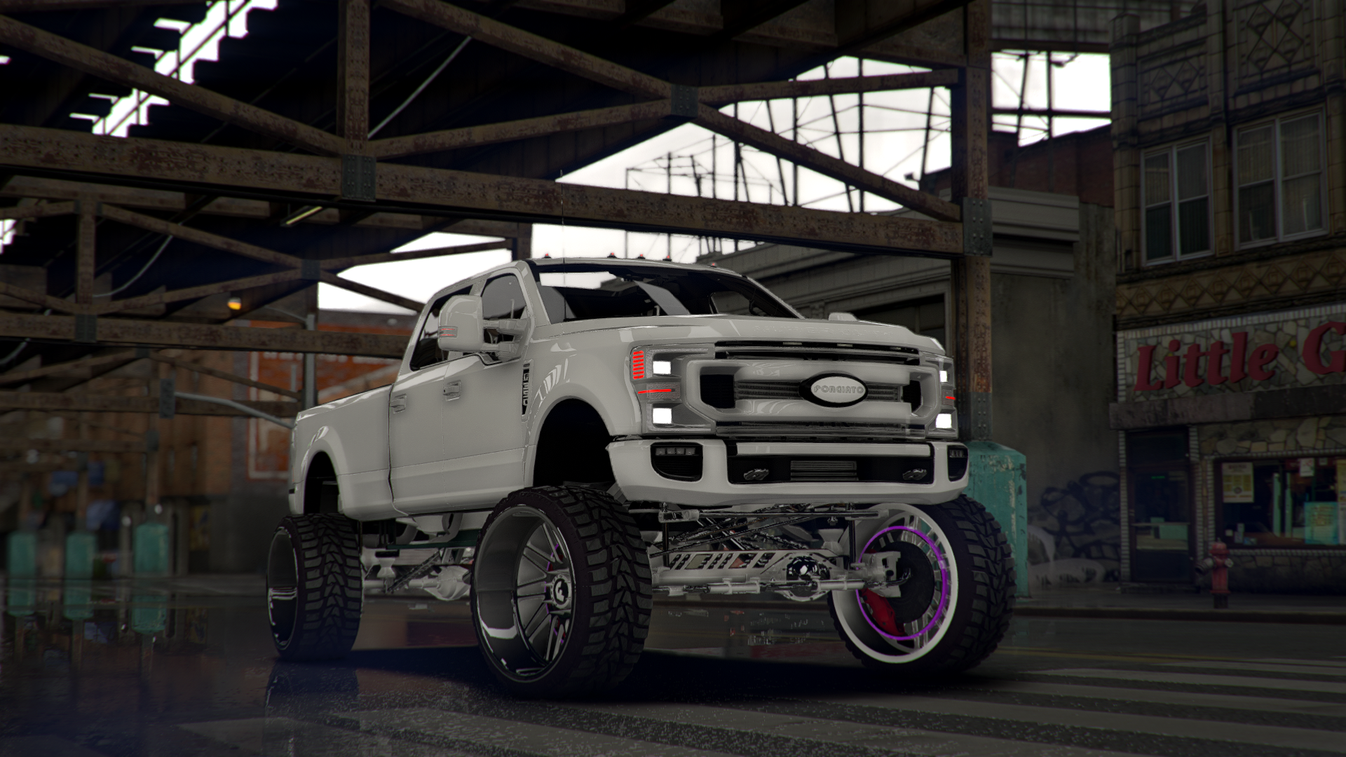 2022 Ford F350 XLT Superduty Sema Style – Fivem Dealership