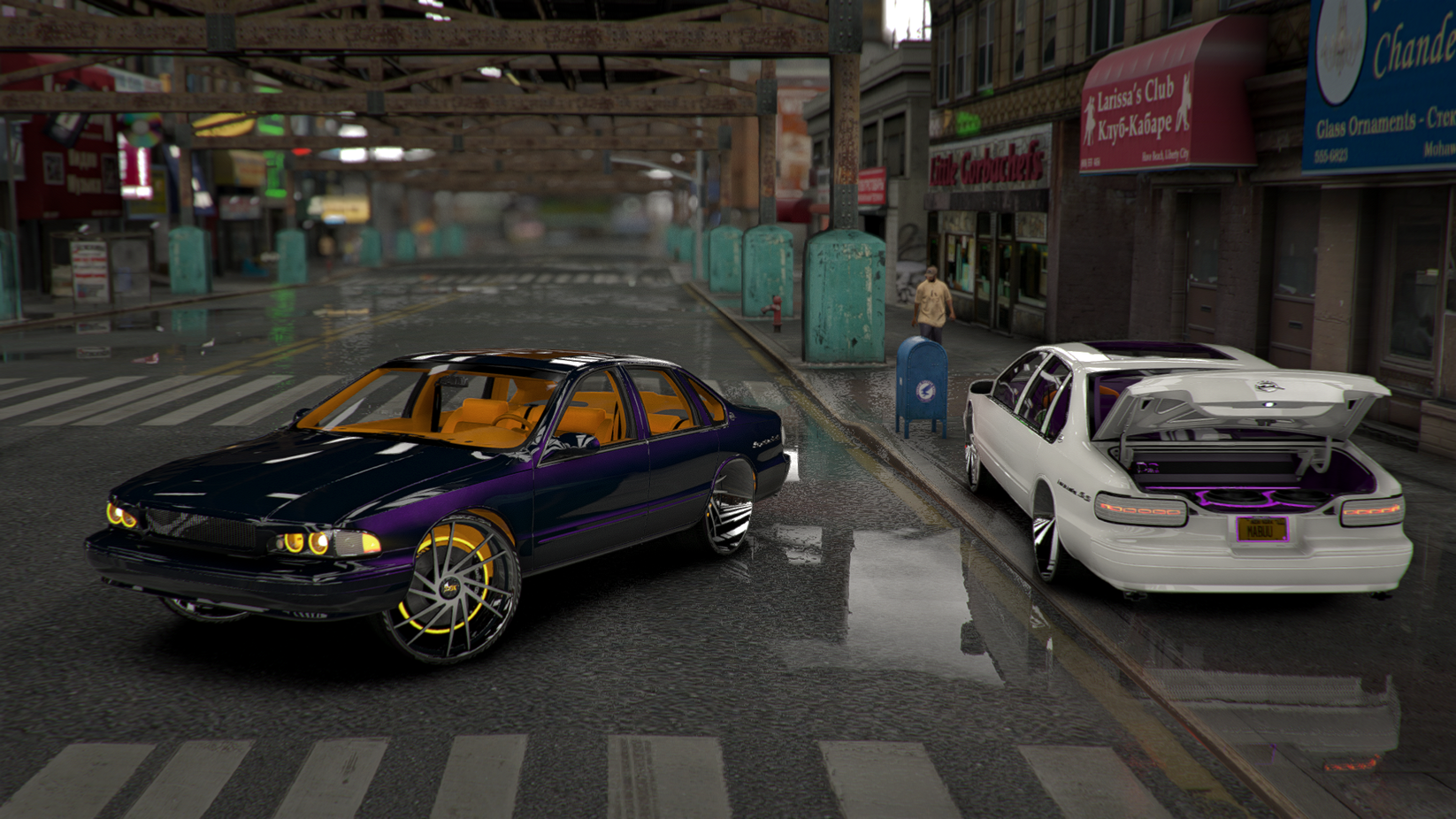 1996 Impala SS On MTW Billets – Fivem Dealership
