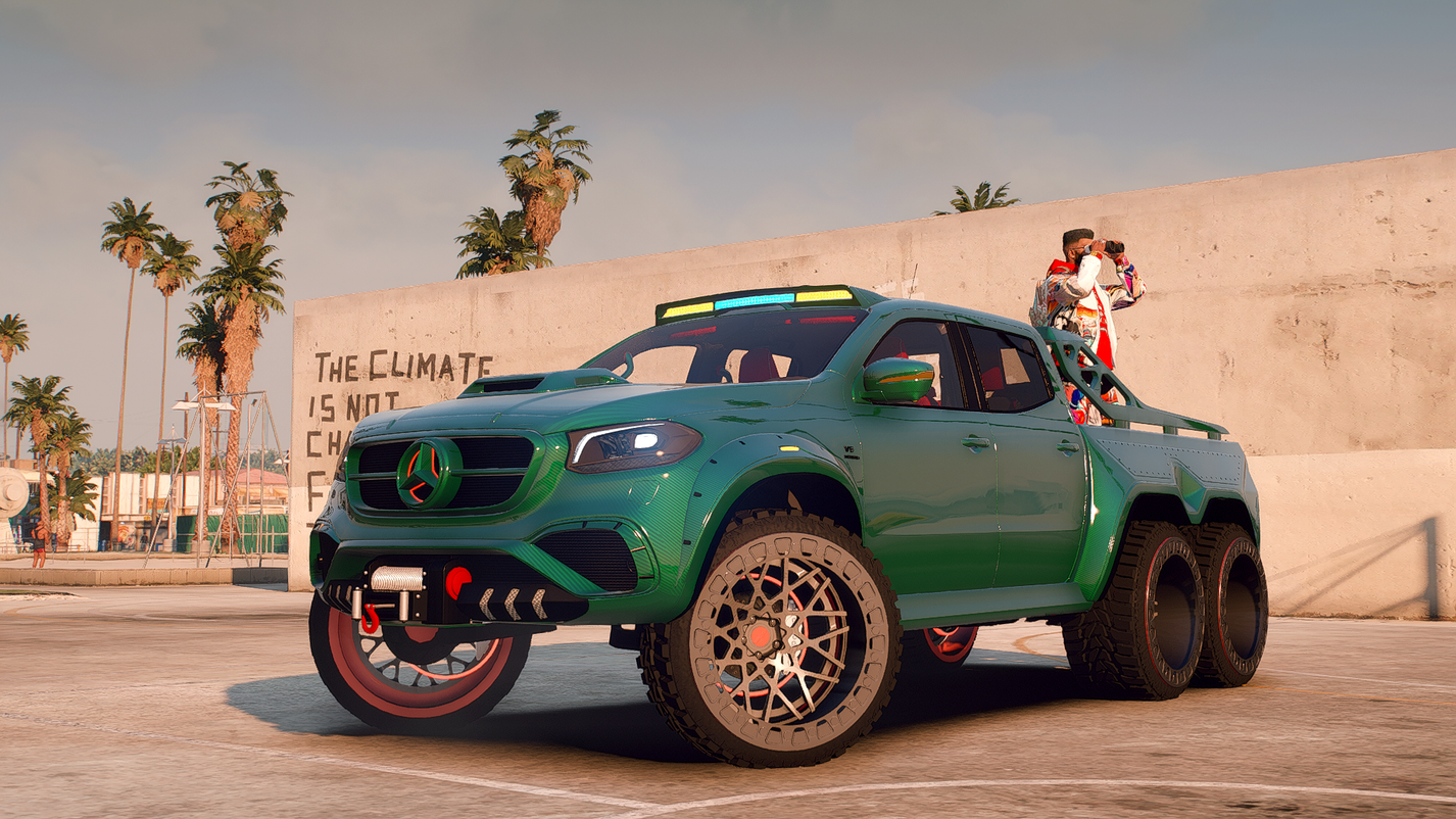 2020 Mercedes Benz X-Class EXY 6x6 Off-Road – Fivem Dealership