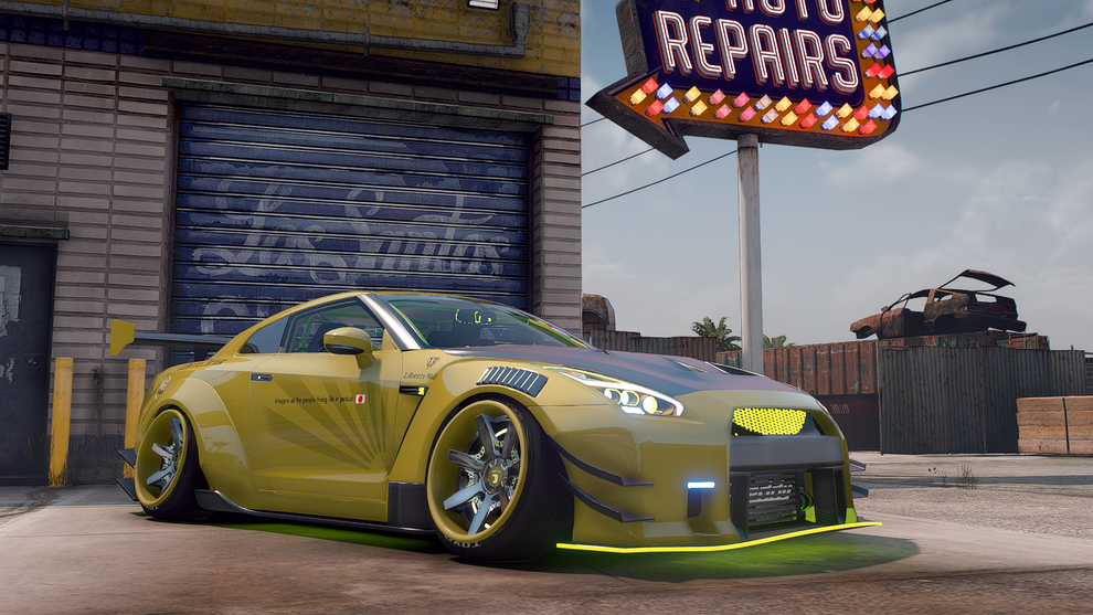 2017 Nissan GTR R35 Liberty walk V2 – Fivem Dealership