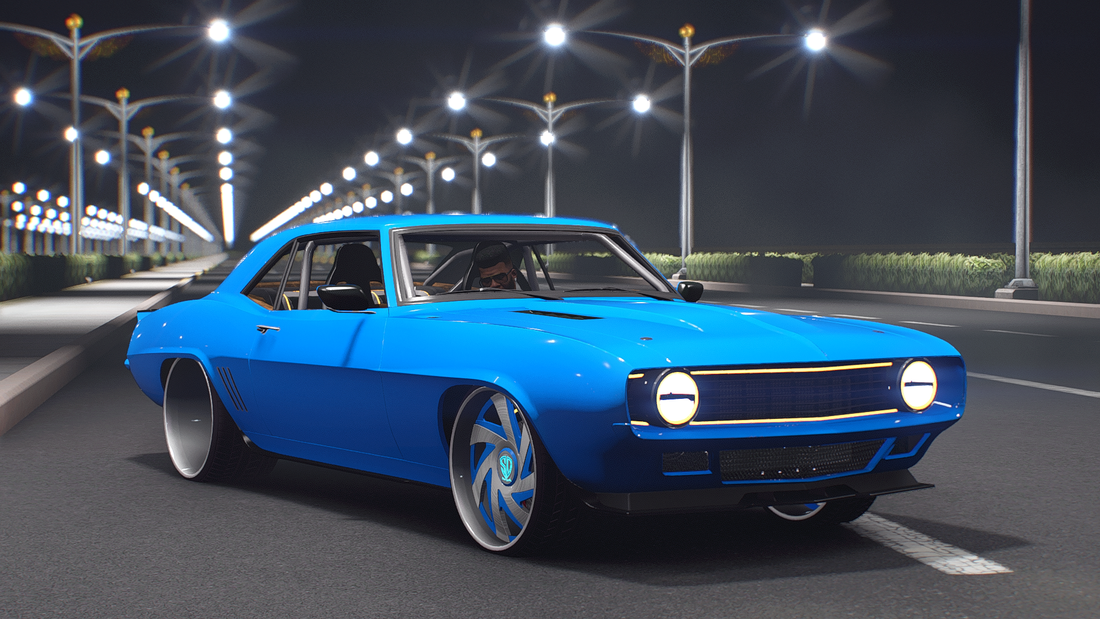 BAGGED 1969 Chevy Camaro SS – Fivem Dealership
