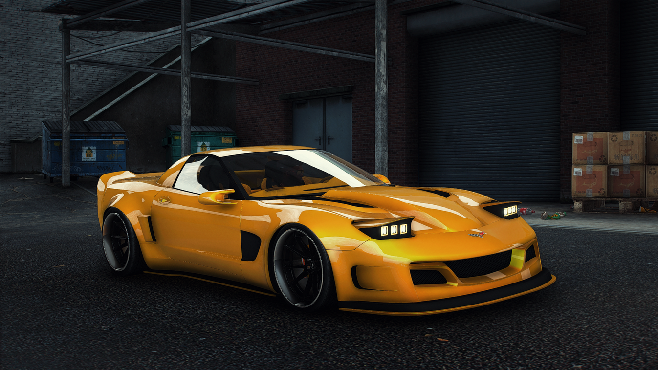 Custom C5 Widebody Concept – Fivem Dealership