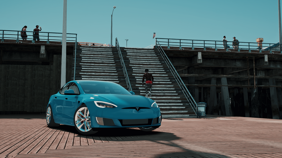 Tesla Model S Plaid Widebody – Fivem Dealership