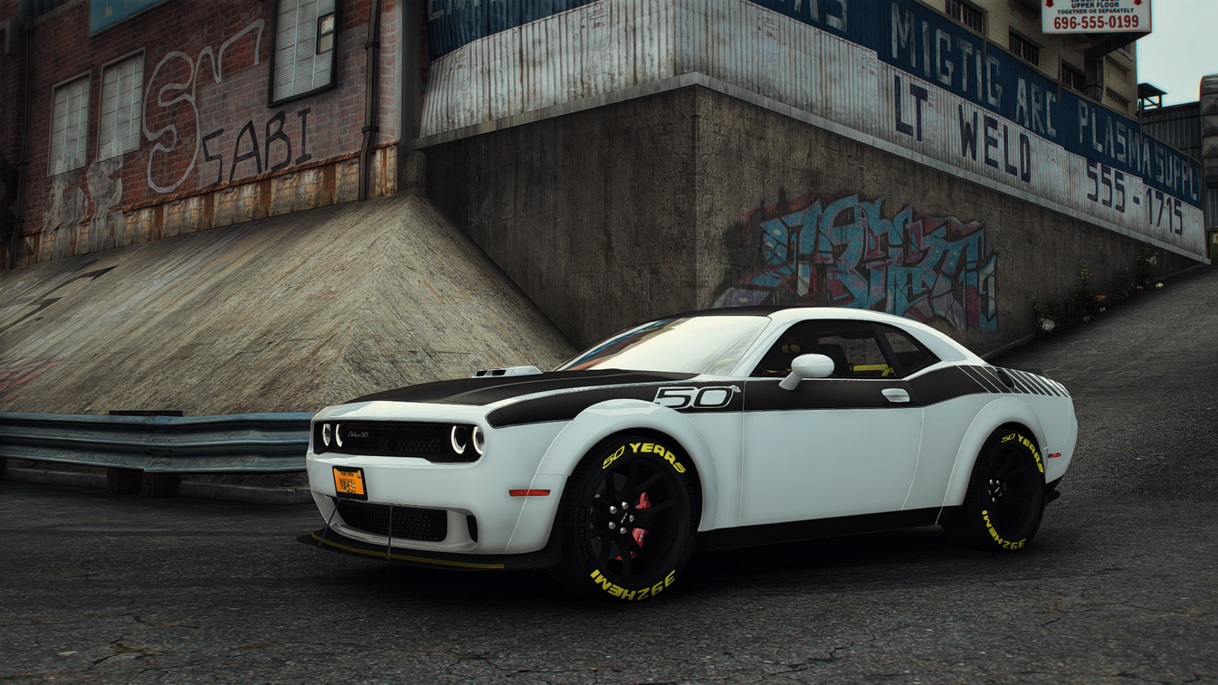 2024 50th Anniversary Dodge Challenger – Fivem Dealership